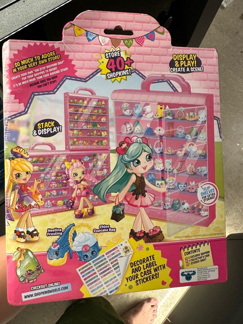 Brand new authentic original shopkins collectors case display with 2 ... Brand new authentic original shopkins collectors case display with 2 ...