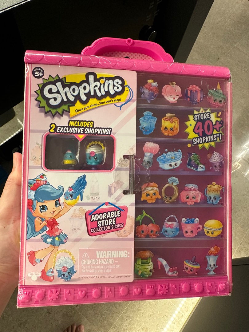 Brand new authentic original shopkins collectors case display with 2 ... Brand new authentic original shopkins collectors case display with 2 ...
