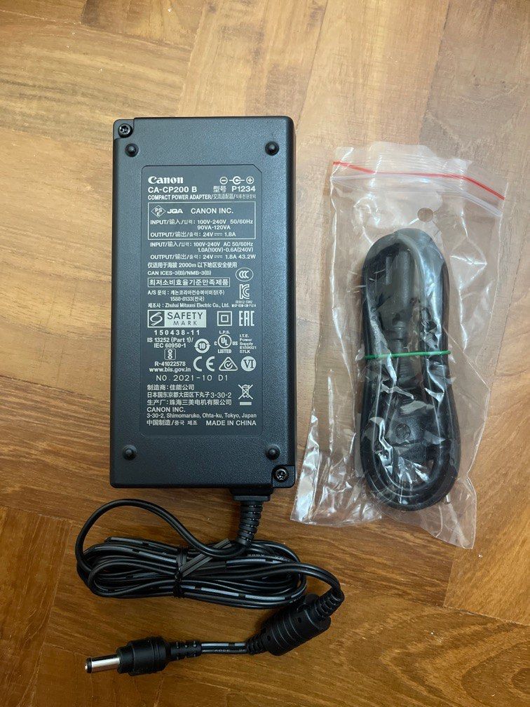 Brand New- Canon SELPHY (CP910, CP 1200, CP 1300) adapter CA-CP200B ...