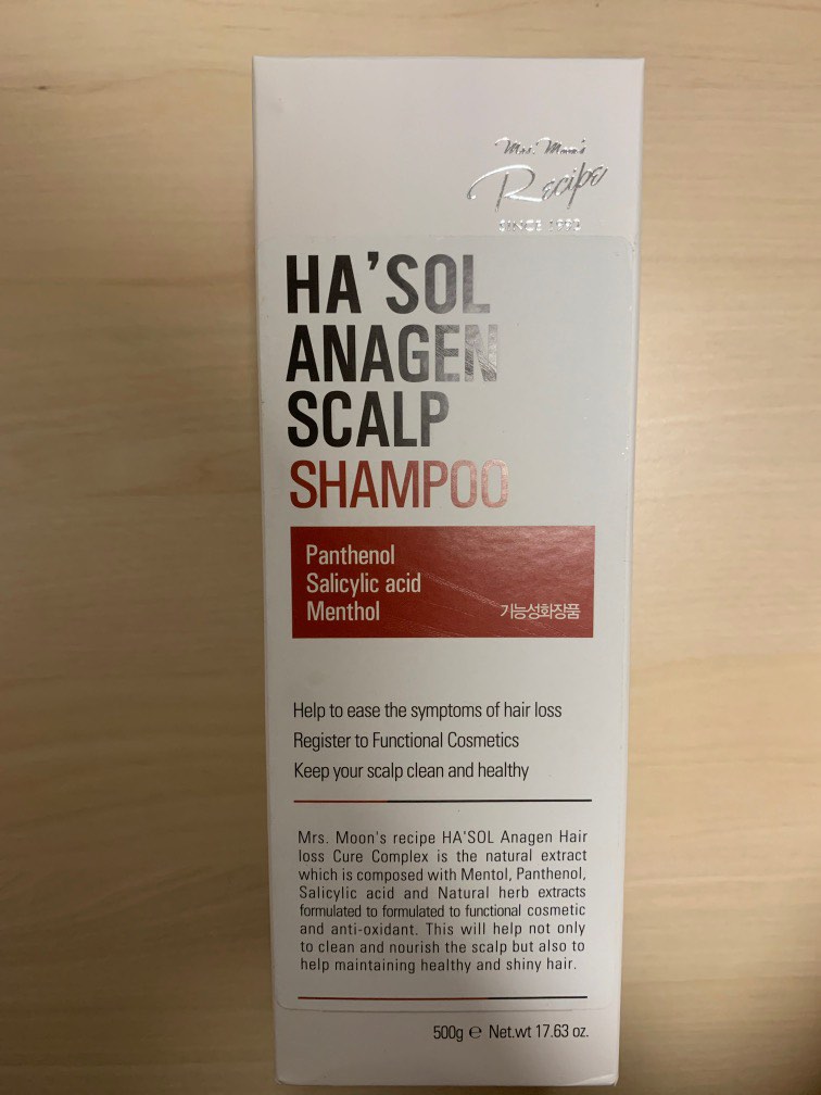 [BRAND NEW] Ha’ Sol Anagen Scalp Shampoo, Beauty & Personal Care, Hair ...