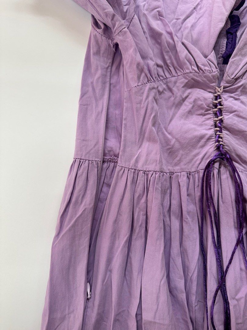 bridgerton inspired purple dress on Carousell