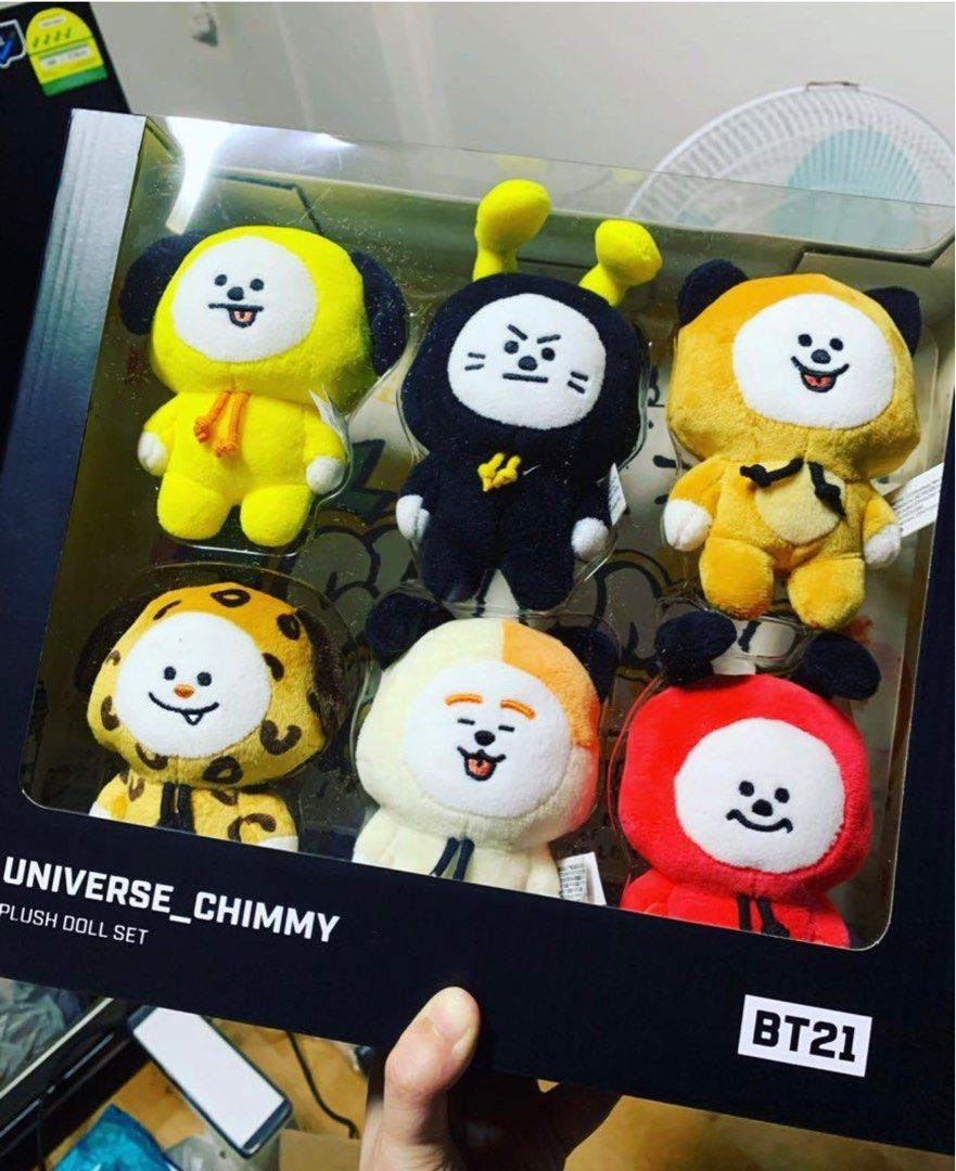 BT21: Chimmy (Family) Standing Doll Set, Hobbies & Toys, Toys & Games ...