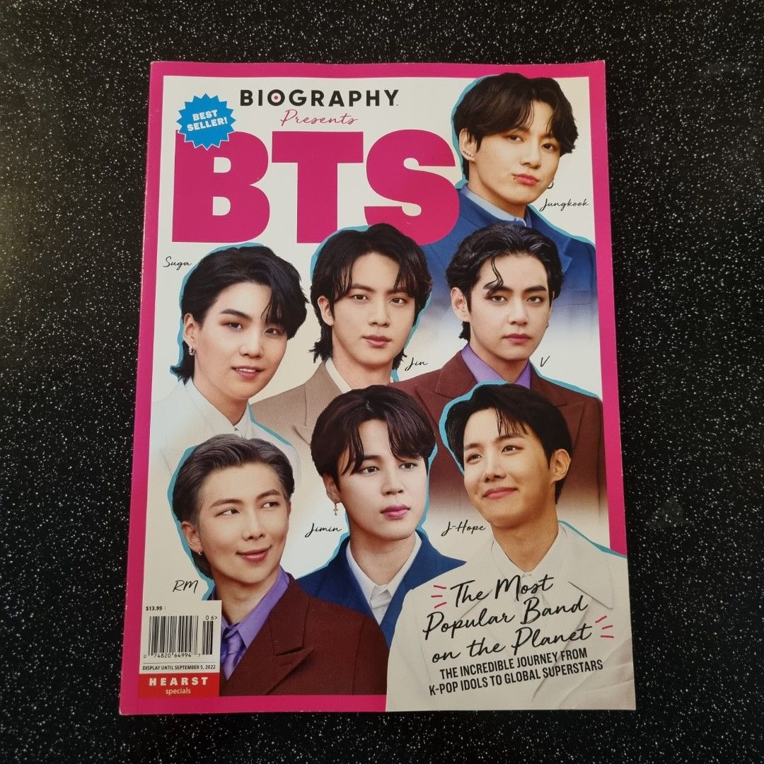 BTS Biography Presents BTS Magazine on Carousell