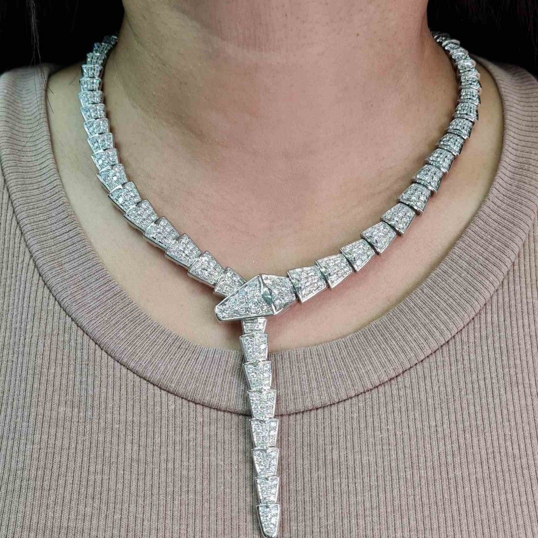 Bvlgari Serpentine Necklace, Women's Fashion, Jewelry & Organizers ...