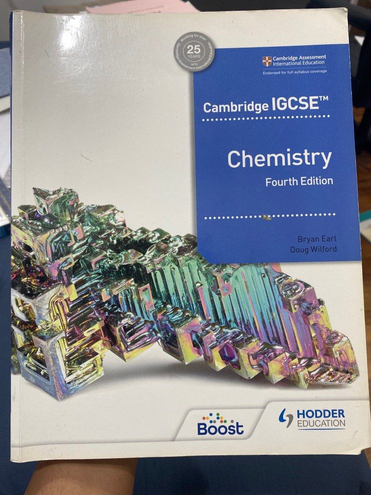 cambridge igcse chemistry textbook with questions, Hobbies & Toys ...