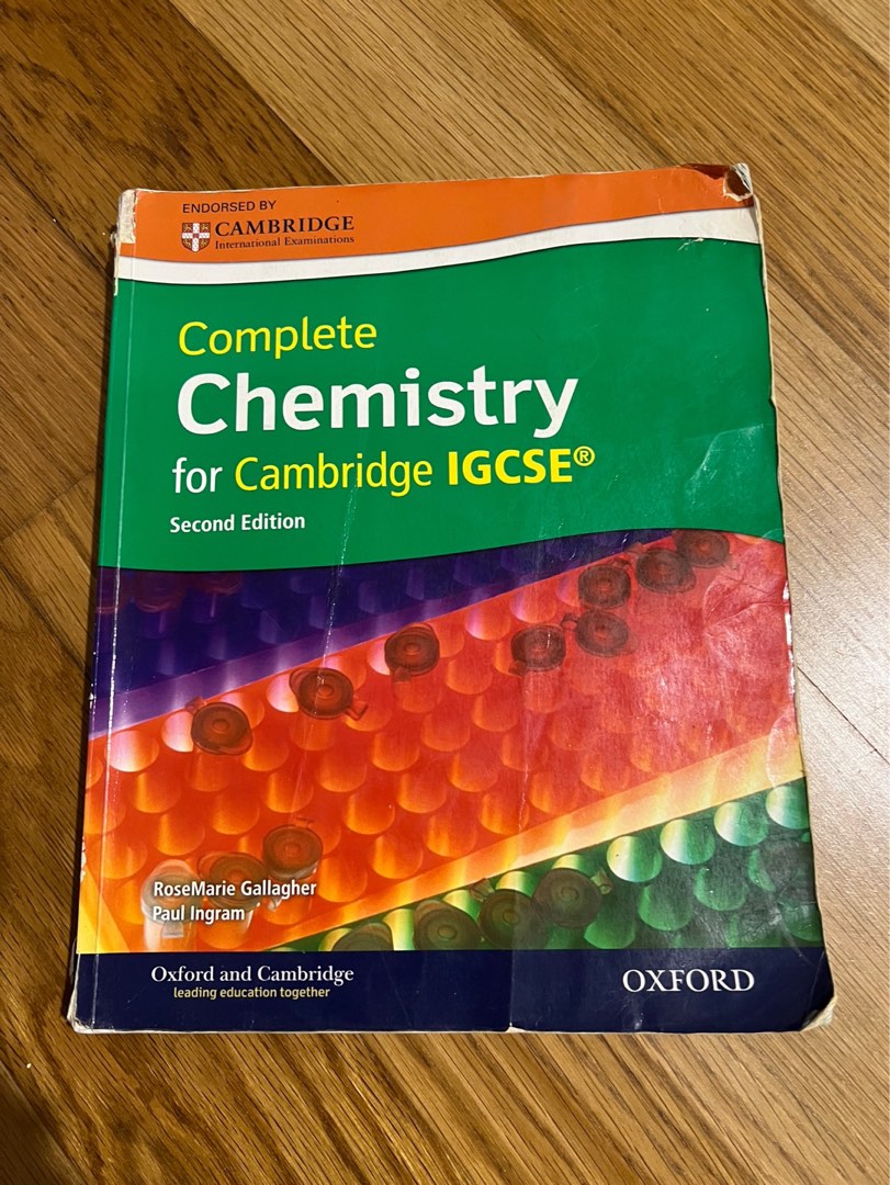Cambridge IGCSE Chemistry Textbook Second Edition Hobbies Toys cambridge-igcse-chemistry-textbook-second-edition-hobbies-toys