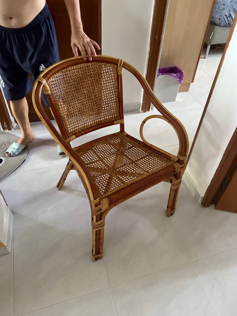 cane chair, Furniture & Home Living, Furniture, Chairs on Carousell