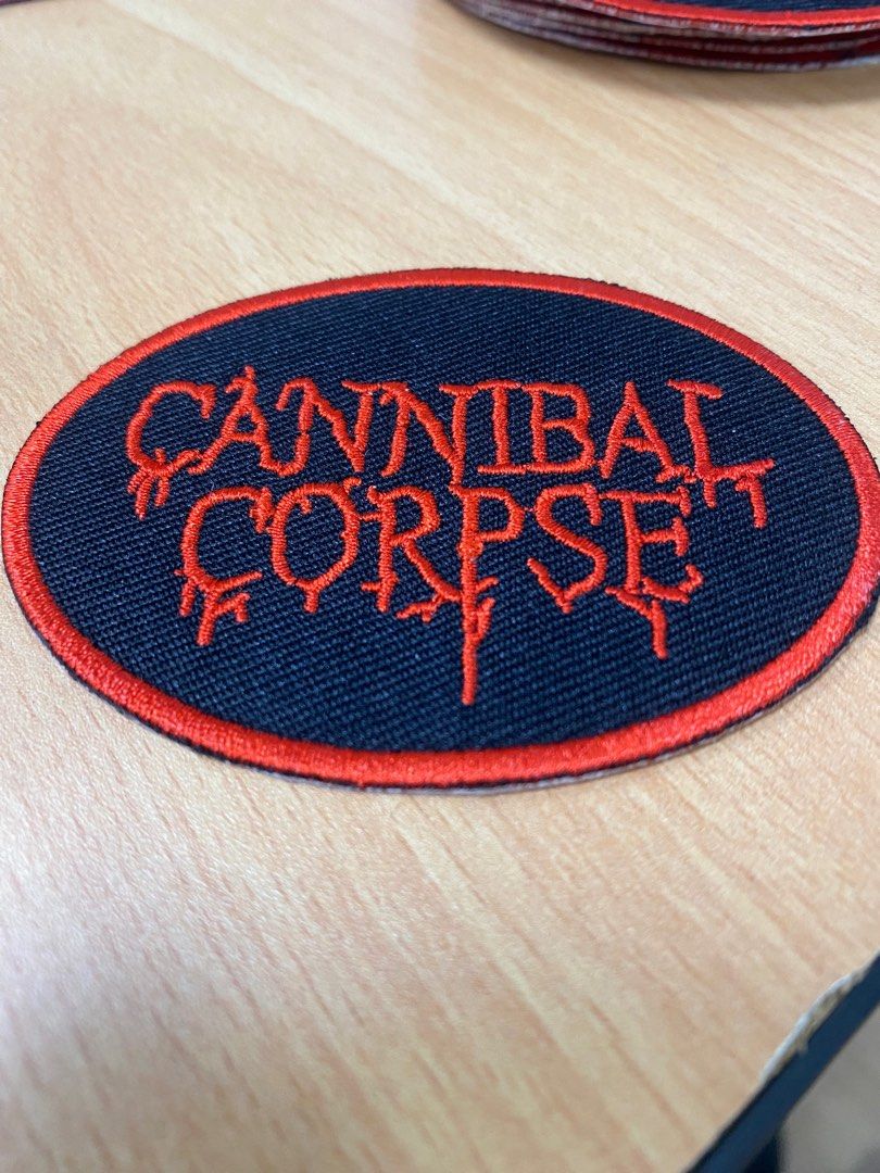 Cannibal Corpse Patch, Hobbies & Toys, Stationery & Craft, Other Stationery & Craft on Carousell