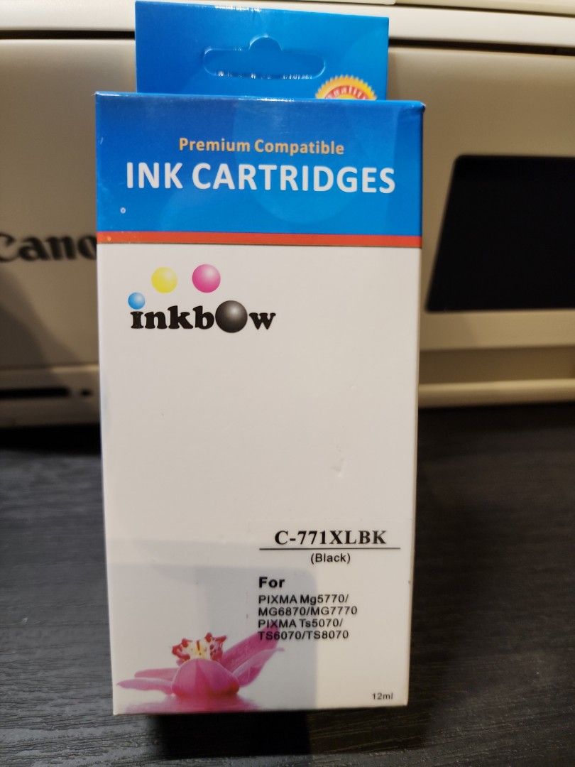 Canon Pixma black ink cartridge, Computers & Tech, Printers, Scanners ...