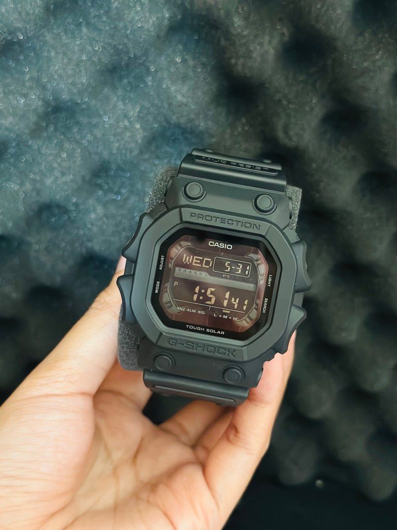 Casio G-Shock GX-56BB-1D with box and case, Men's Fashion, Watches ...