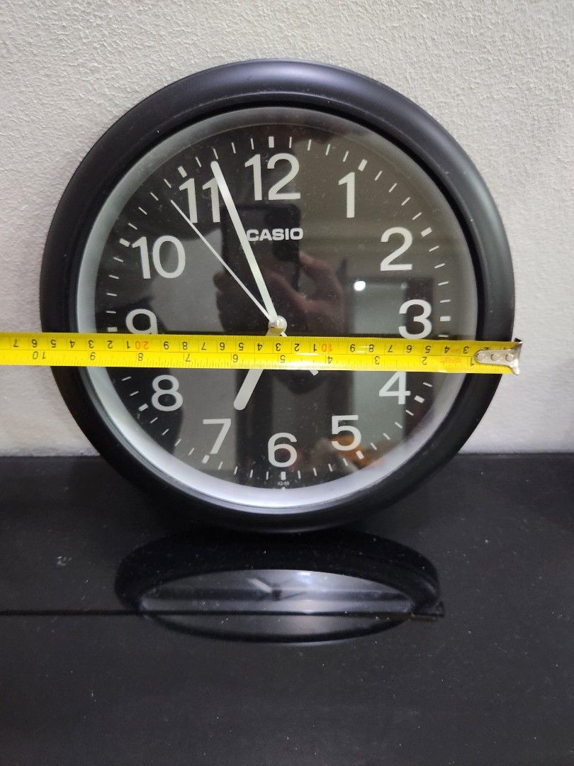 Casio Wall Clock, Furniture & Home Living, Home Decor, Clocks on Carousell