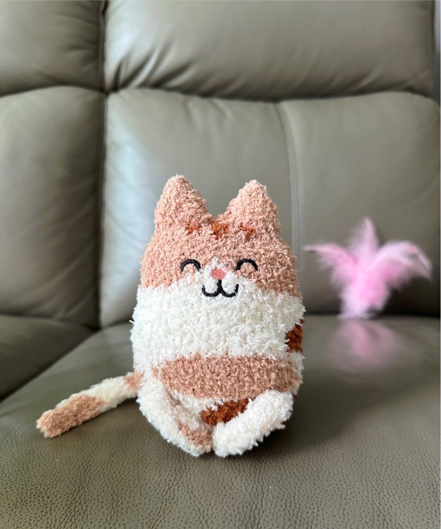 Cat plushie, Hobbies & Toys, Stationery & Craft, Handmade Craft on ...
