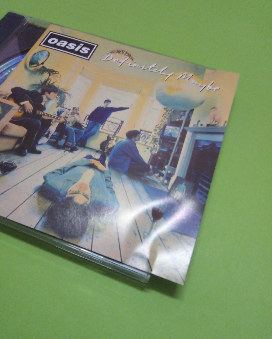 CD OASIS : DEFINITELY MAYBE ALBUM (1994) BRITPOP ALTERNATIVE GALLAGHER ...