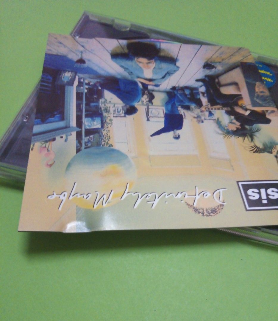 CD OASIS : DEFINITELY MAYBE ALBUM (1994) BRITPOP ALTERNATIVE GALLAGHER ...