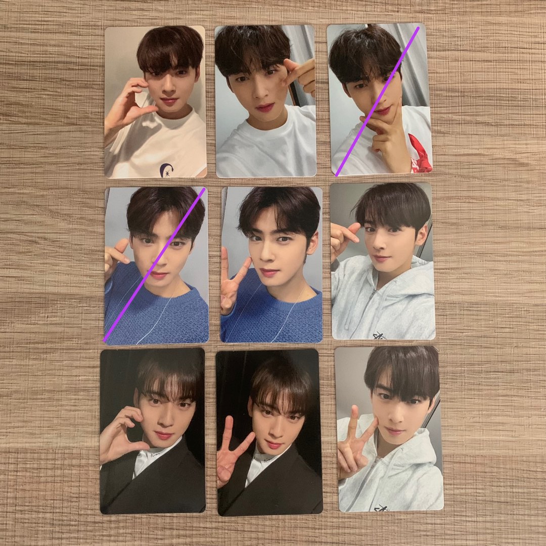 CHA EUNWOO ARCHIVE PHOTOCARD, Hobbies & Toys, Collectibles ...