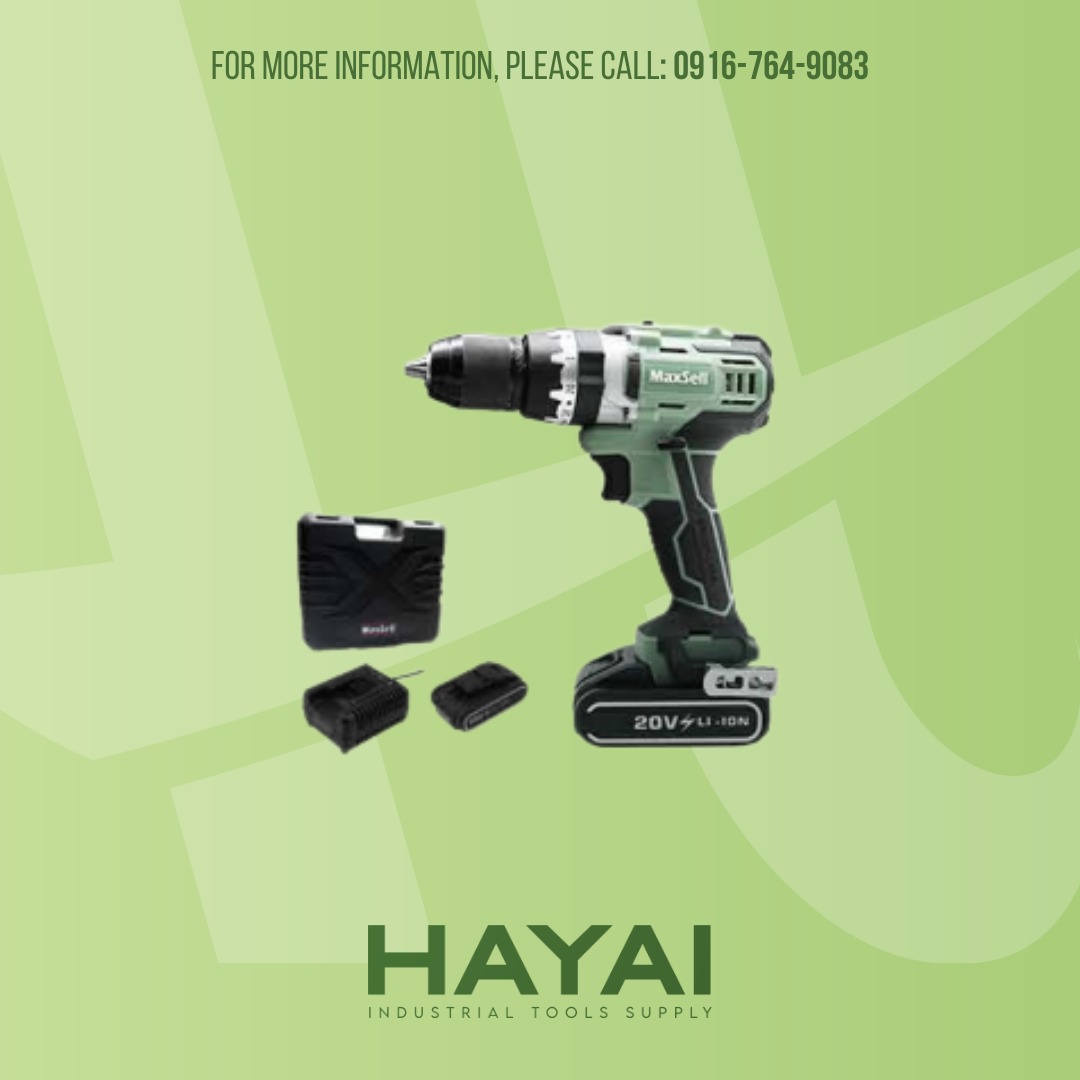 CORDLESS HAMMER DRILL, Commercial & Industrial, Industrial Equipment on Carousell