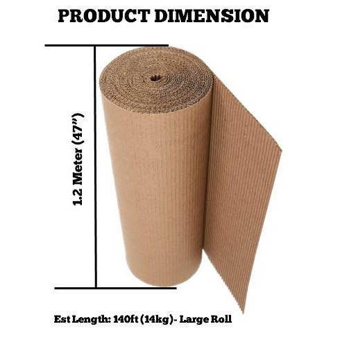 CORRUGATED PAPER CARDBOARD ROLL, Hobbies & Toys, Stationery & Craft ...