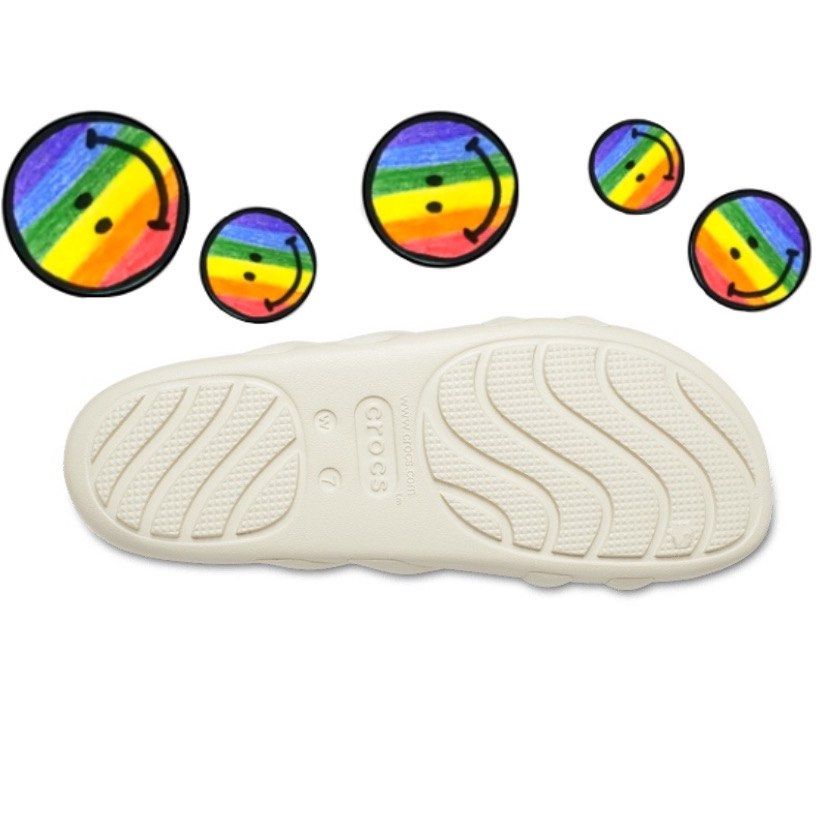 Crocs splash scrappy sandals bone, Women's Fashion, Footwear, Sandals ...