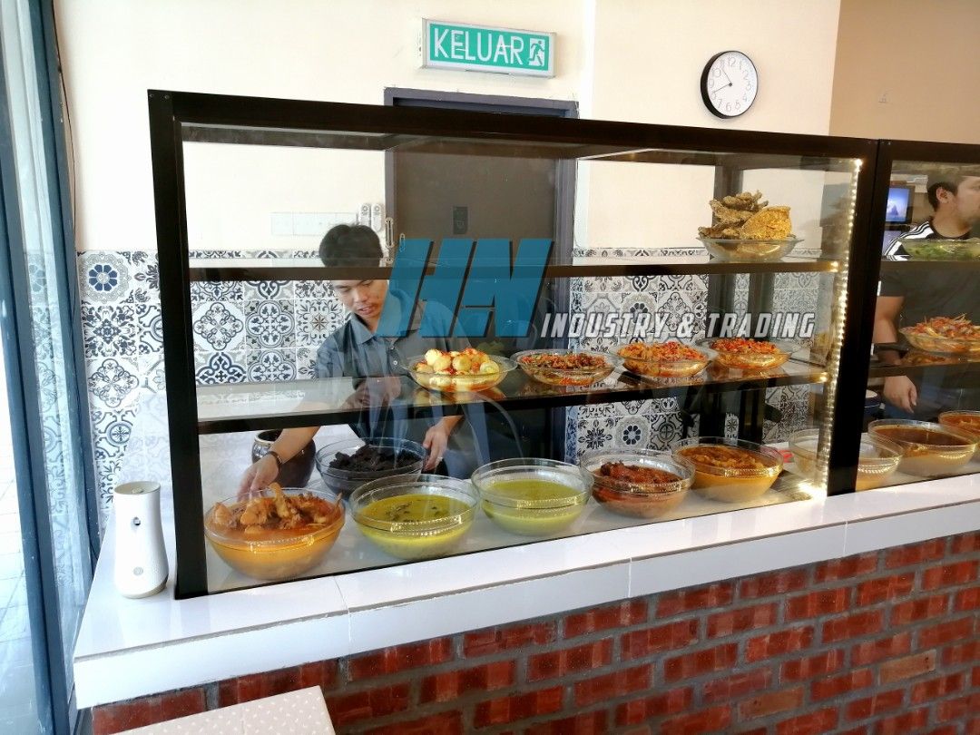 Custom Made Aluminium Glass Showcase, Furniture & Home Living ...