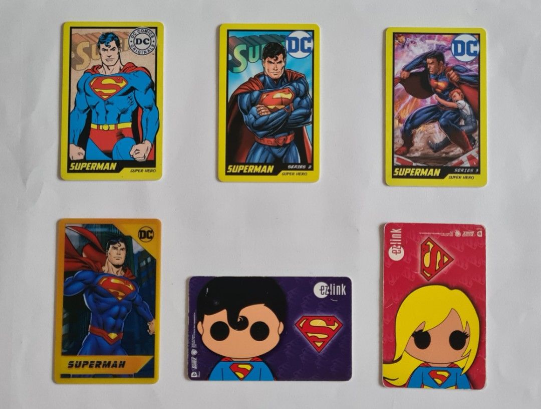 DC Super Hero & Villain Cards, Hobbies & Toys, Memorabilia ...