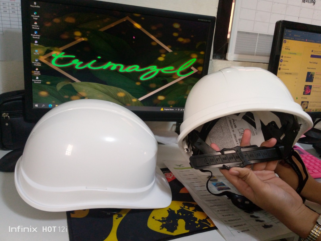 DELTAPLUS HARD HAT, Men's Fashion, Watches & Accessories, Caps & Hats ...