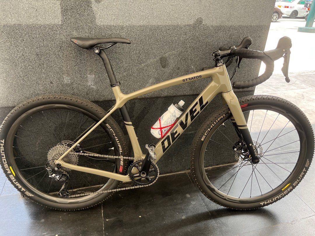DEVEL STRATOS GRAVEL BIKE, Sports Equipment, Bicycles & Parts, Bicycles on Carousell