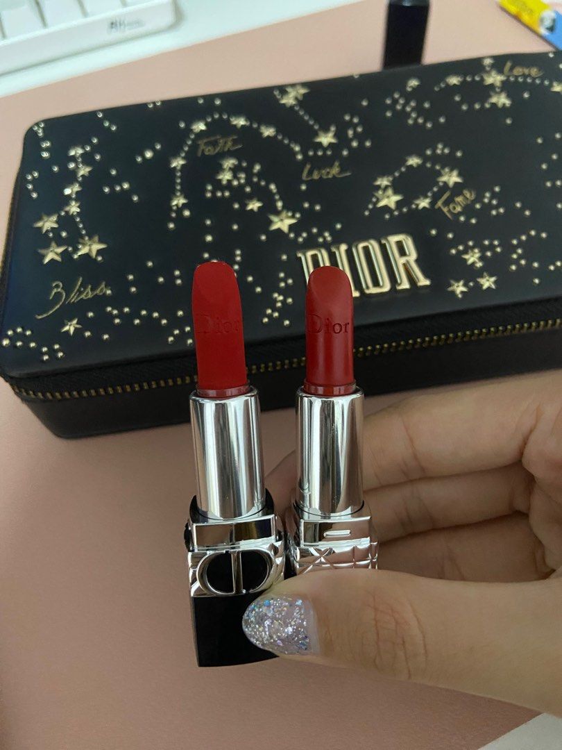DIOR Rogue 999 MINI lipstick, Beauty & Personal Care, Face, Makeup on ...
