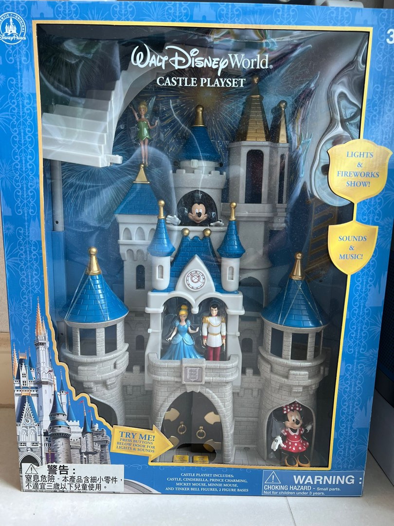 Disney castle toy, 興趣及遊戲, 玩具 & 遊戲類 - Carousell