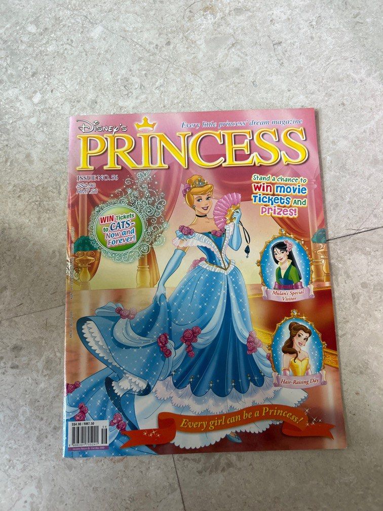 Disney princess magazine, Hobbies & Toys, Books & Magazines, Magazines on Carousell