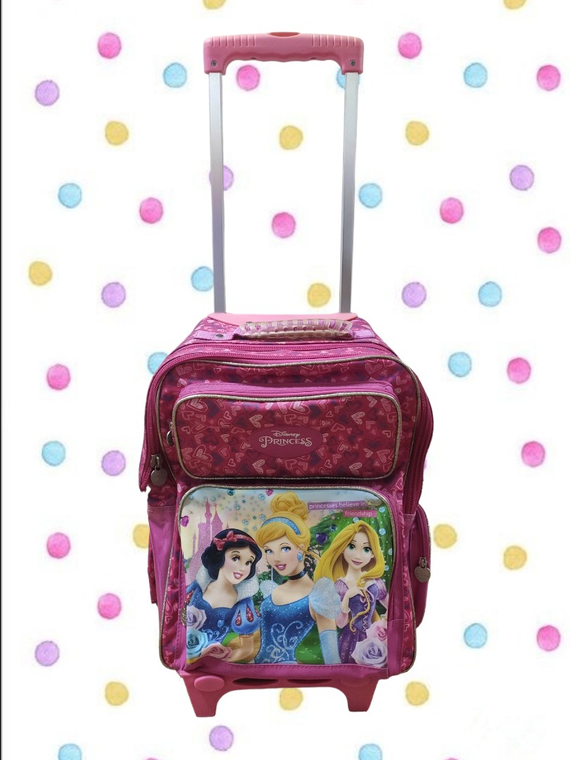 Disney princess trolley bag on Carousell