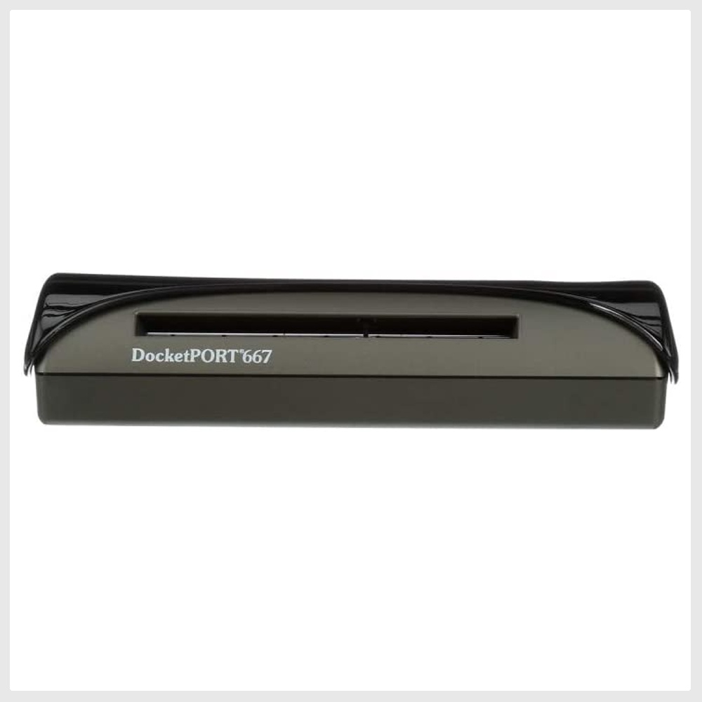 DocketPort DP667 Card Scanner, Portable USB-Powered Professional ...