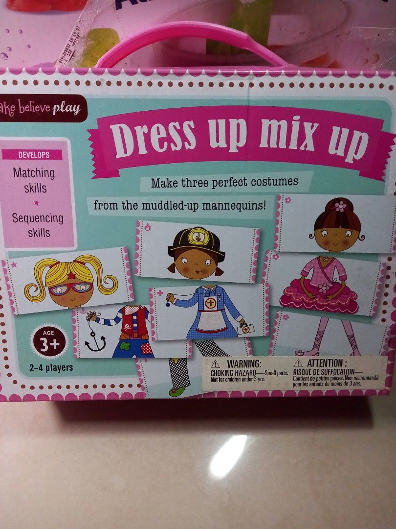 Dress Up Mix Up Game for kids, Hobbies & Toys, Toys & Games on Carousell