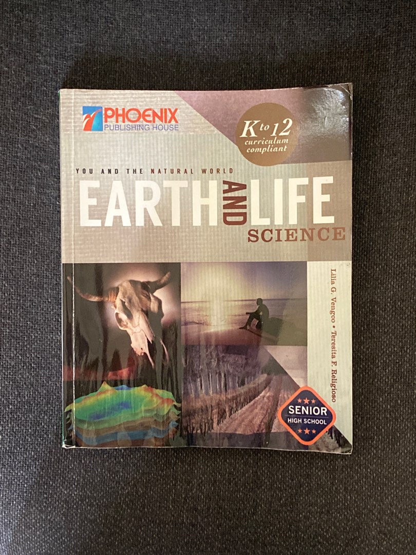 Earth and Life Science book Senior High School educational textbook ...