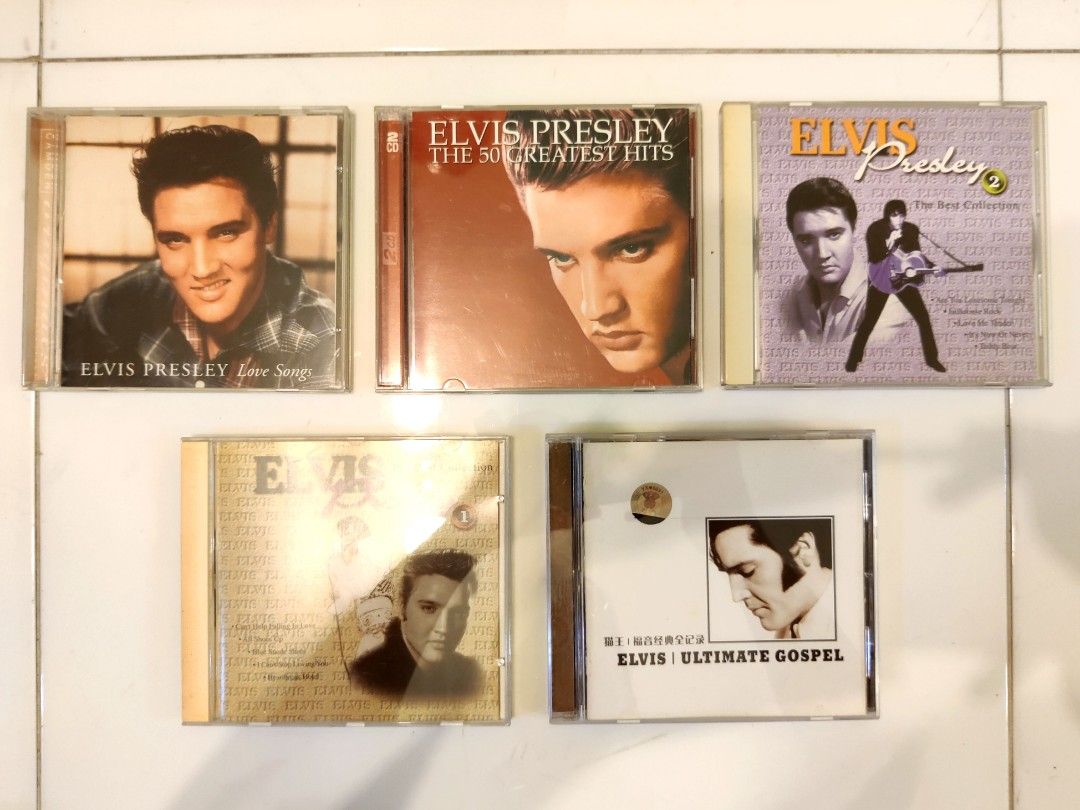 Elvis Presley CDs, Hobbies & Toys, Music & Media, CDs & DVDs on Carousell