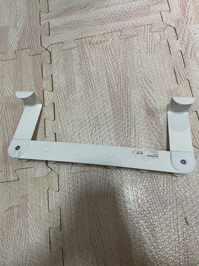 ENUDDEN IKEA 門後掛勾, 白色, 家具及居家用品, 居家改善及收納用品, 掛鉤和衣架在旋轉拍賣