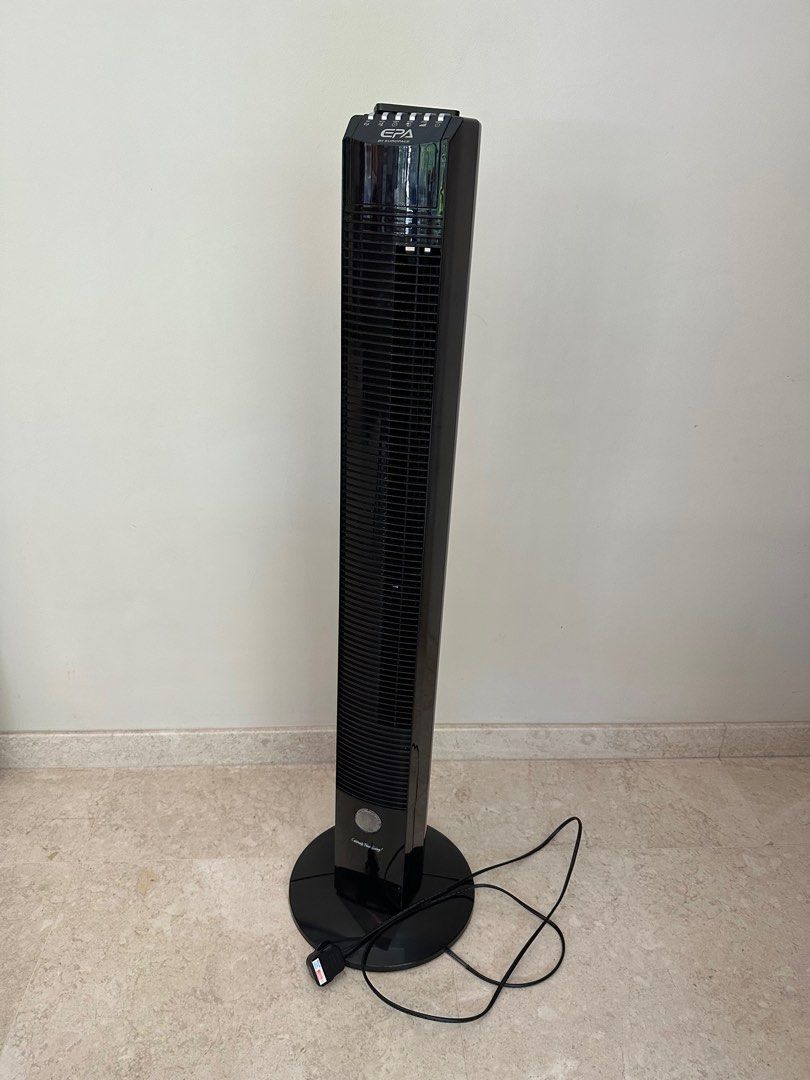EuropAce Tower Fan EFT1129, Furniture & Home Living, Lighting & Fans ...