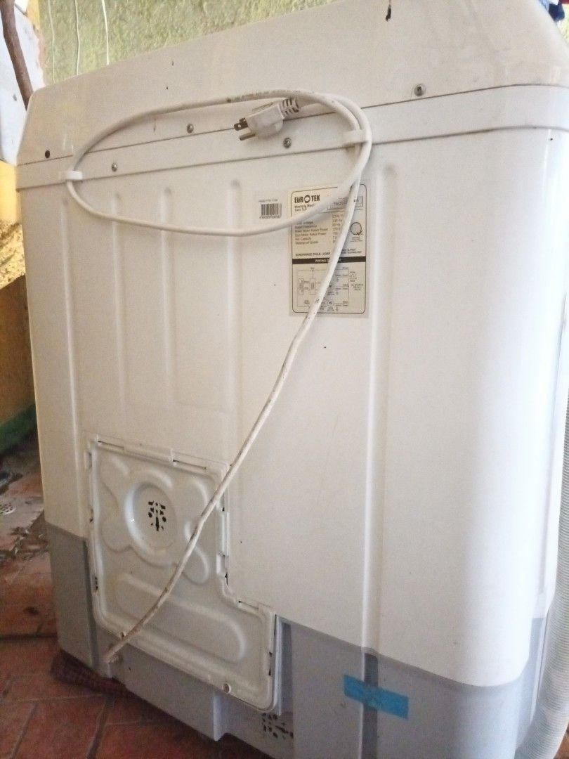 Eurotek Twin Tub Washing Machine 7.0KG, TV & Home Appliances, Washing ...