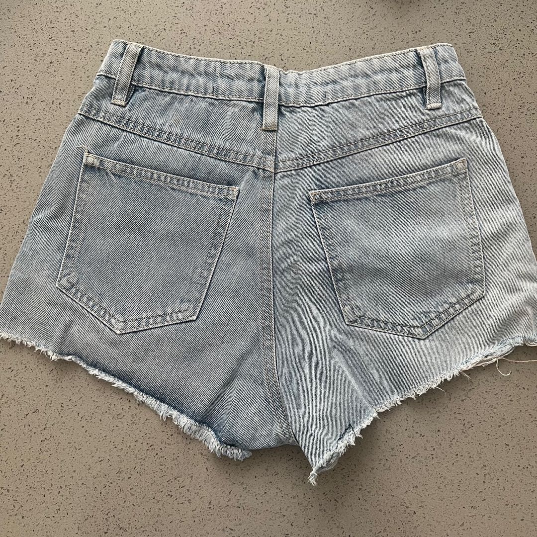 Factorie Ripped Denim Shorts, Women's Fashion, Bottoms, Shorts on Carousell