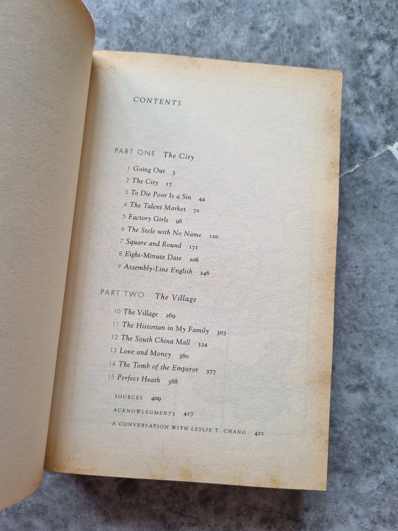 Factory Girls - Voiced from the Heart of Modern China, Leslie T Chang ...