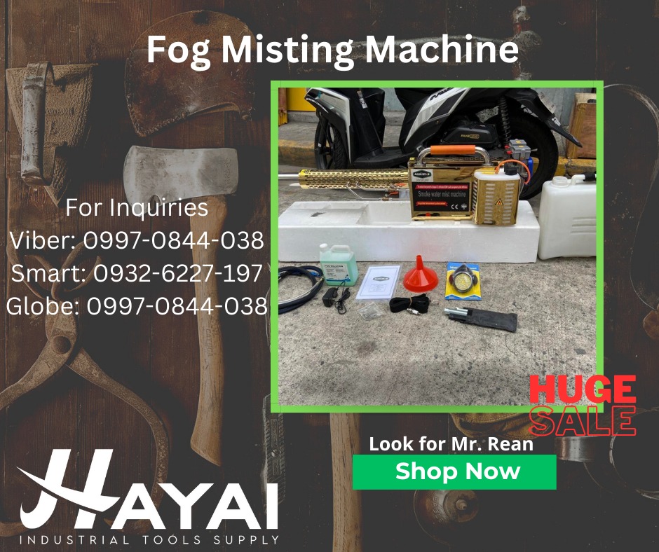 Fog Misting Machine, Commercial & Industrial, Industrial Equipment on ...