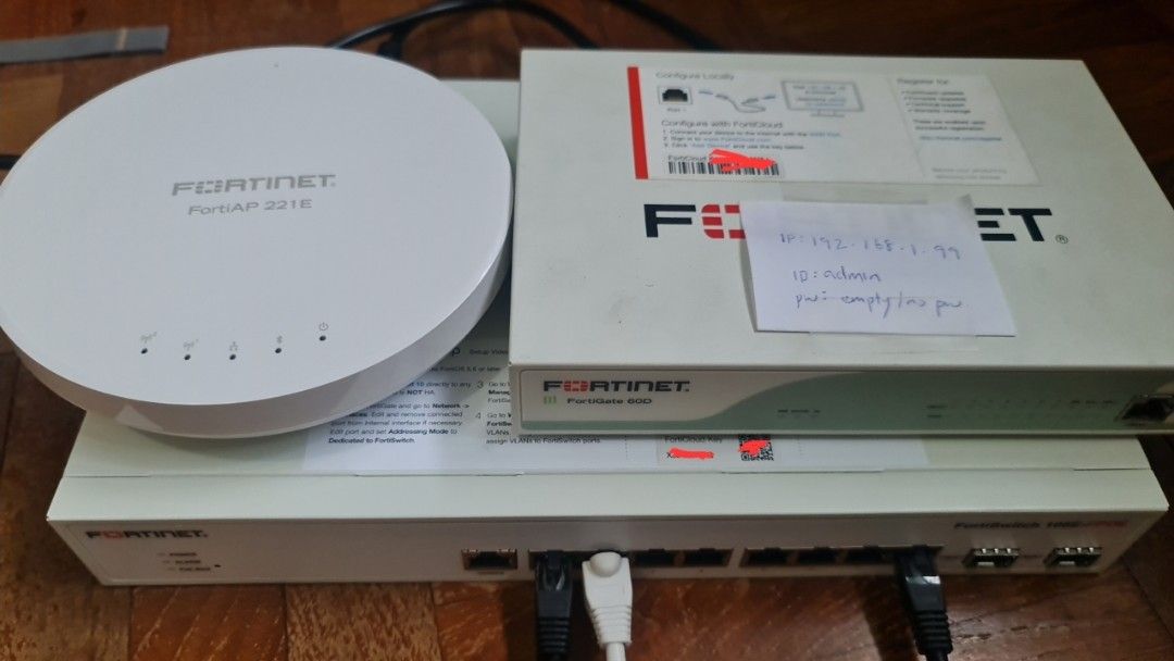 Fortigate, FortiSwitch, FortiAP, Computers & Tech, Office & Business Technology on Carousell