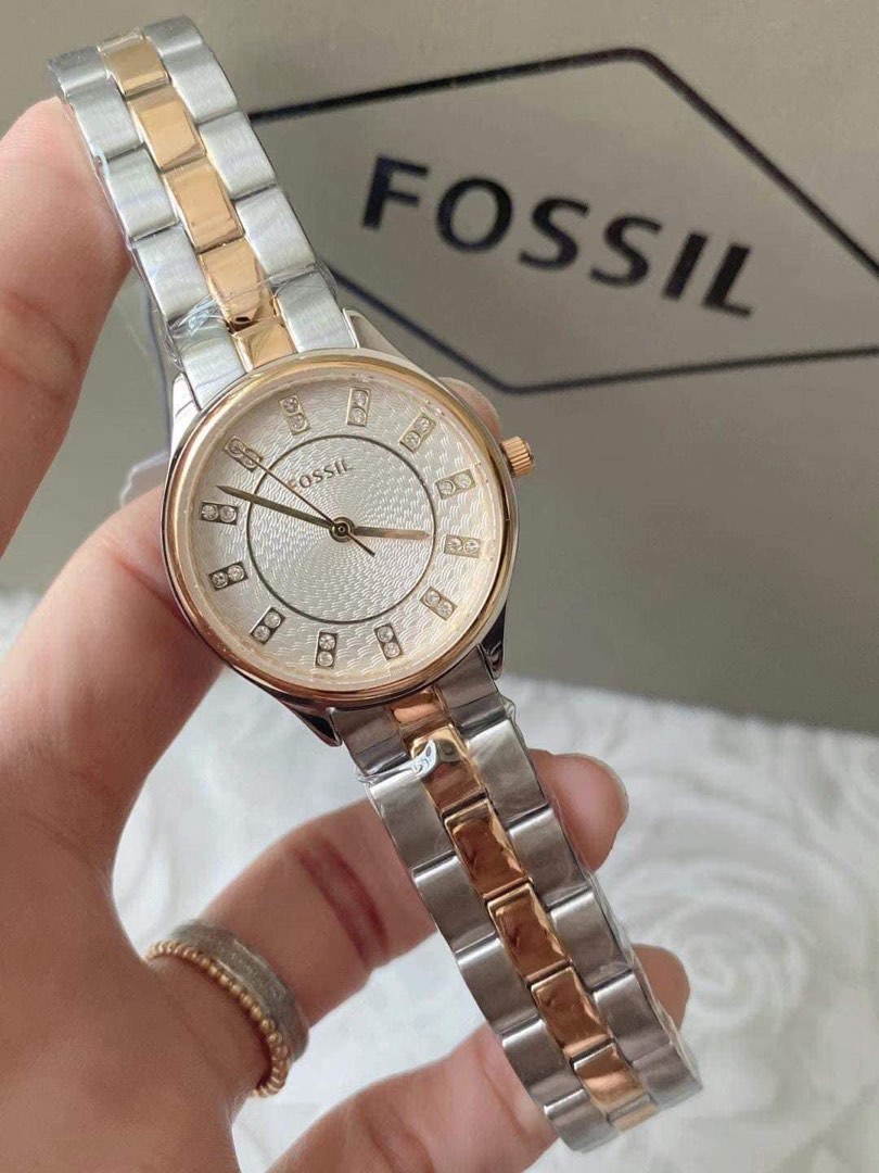 FOSSIL MINI IN TWO COLORS AUTHENTIC WATCH on Carousell