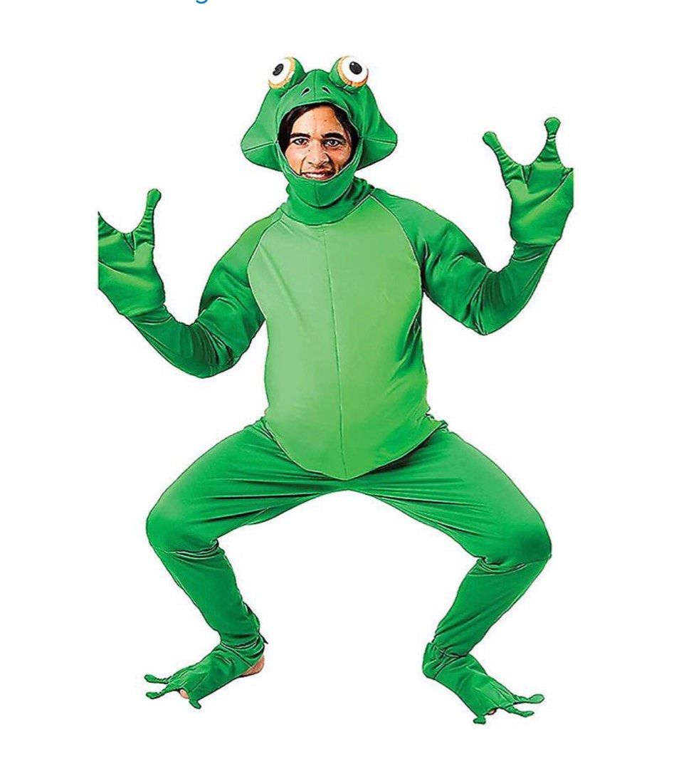 Frog suit costume overall dress up, Hobbies & Toys, Toys & Games on ...