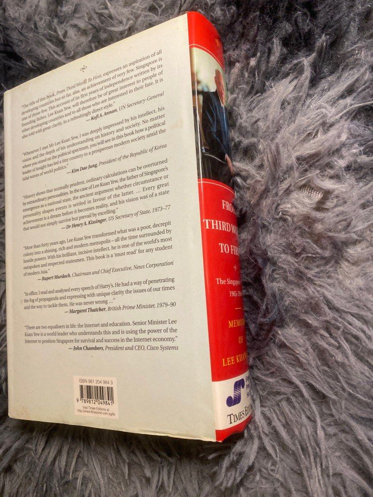 Lee Kuan Yew - From first world to third - memoirs of LKY - the ...