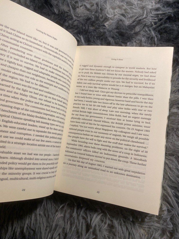 Lee Kuan Yew - From first world to third - memoirs of LKY - the ...