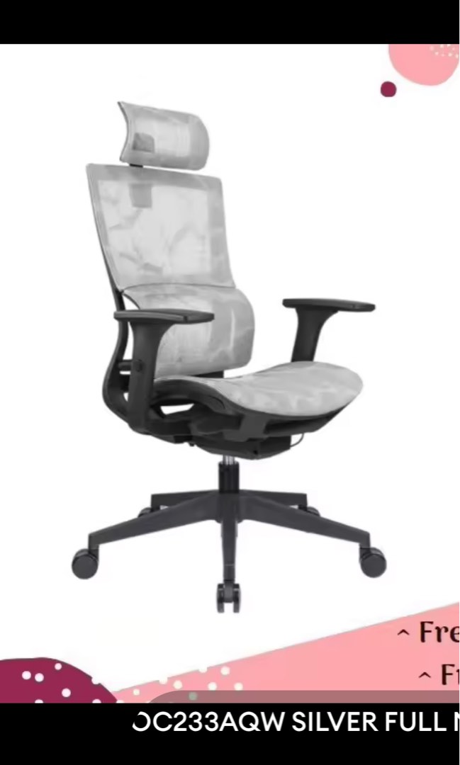 Full mesh gaming chair, Furniture & Home Living, Furniture, Chairs on ...