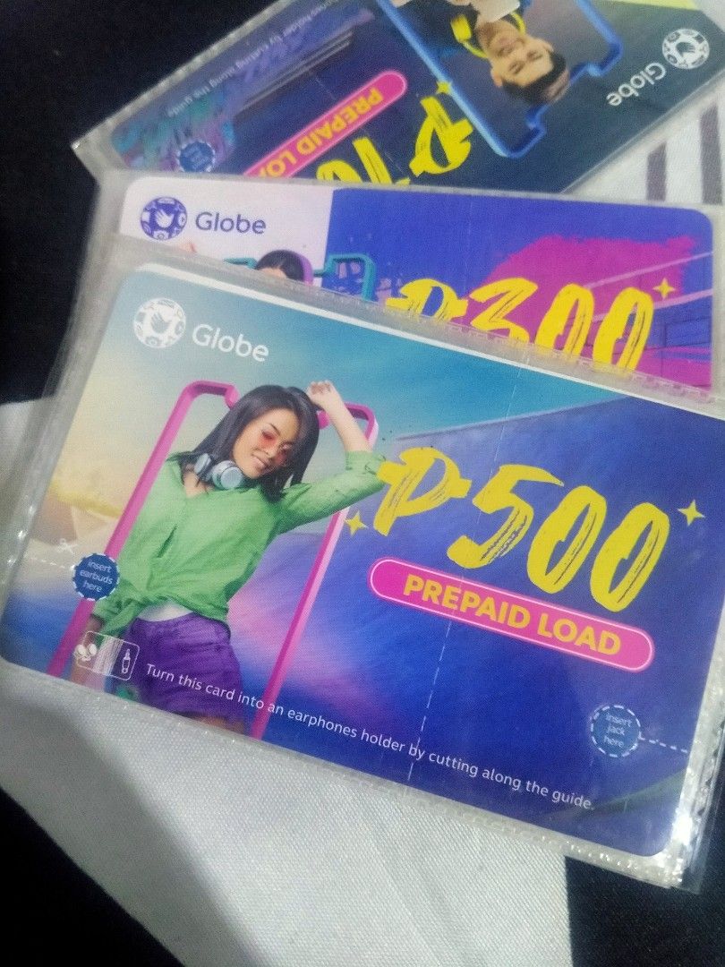 Globe Loadcards on Carousell