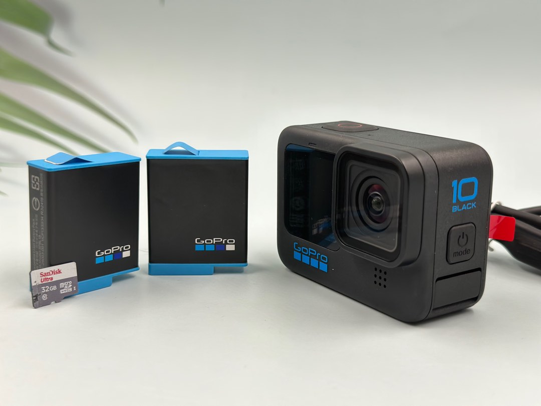 Go Pro Hero 10 Black 23MP 5K with Dual Original Battery on Carousell