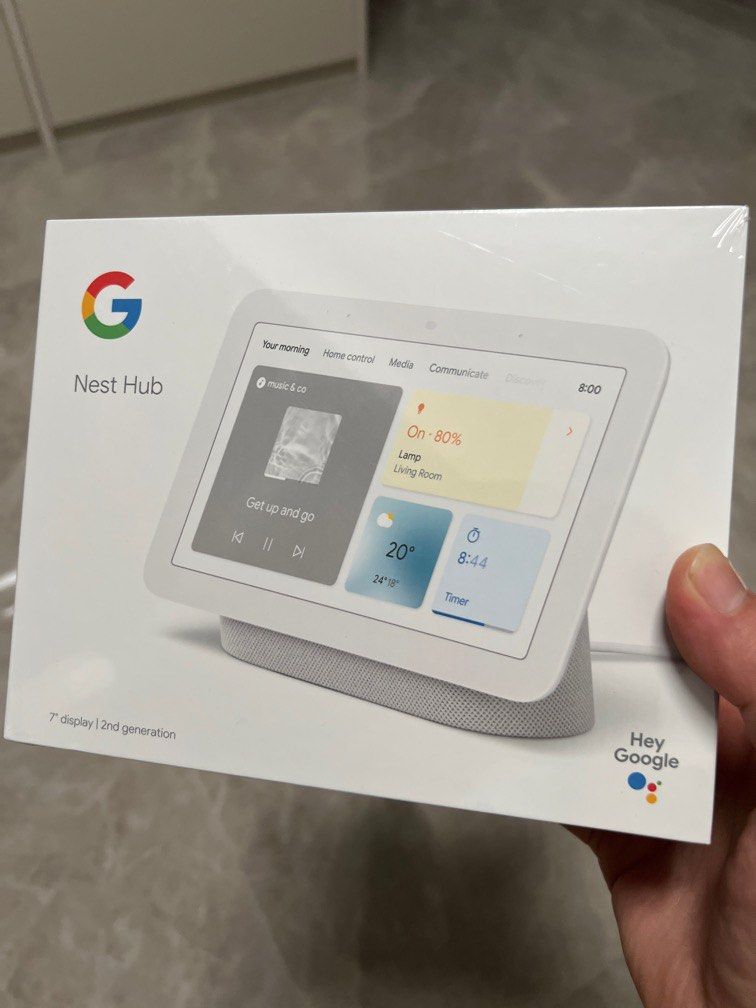 Google Nest Hub 2nd Gen (chalk), TV & Home Appliances, TV ...