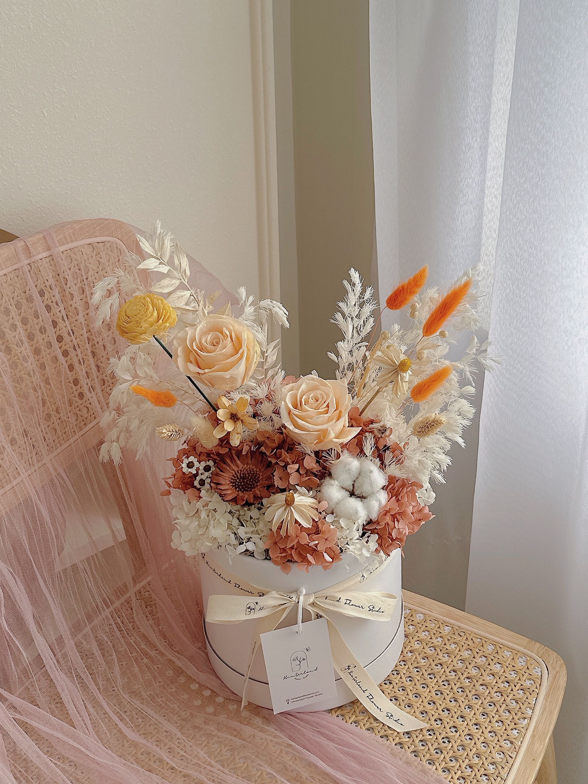 Grand Opening Preserved Flower Box, Hobbies & Toys, Stationery & Craft ...